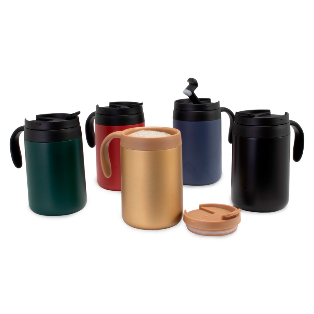 Caneca Térmica Inox 500ml – New Brindes